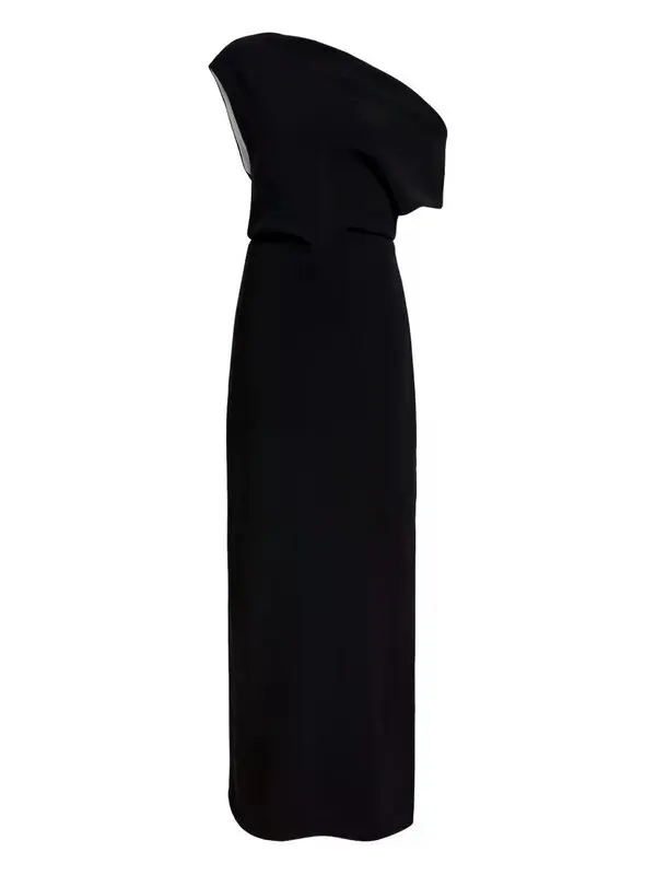 Proenza Schouler Rosina One-shoulder Maxi Dress - Black