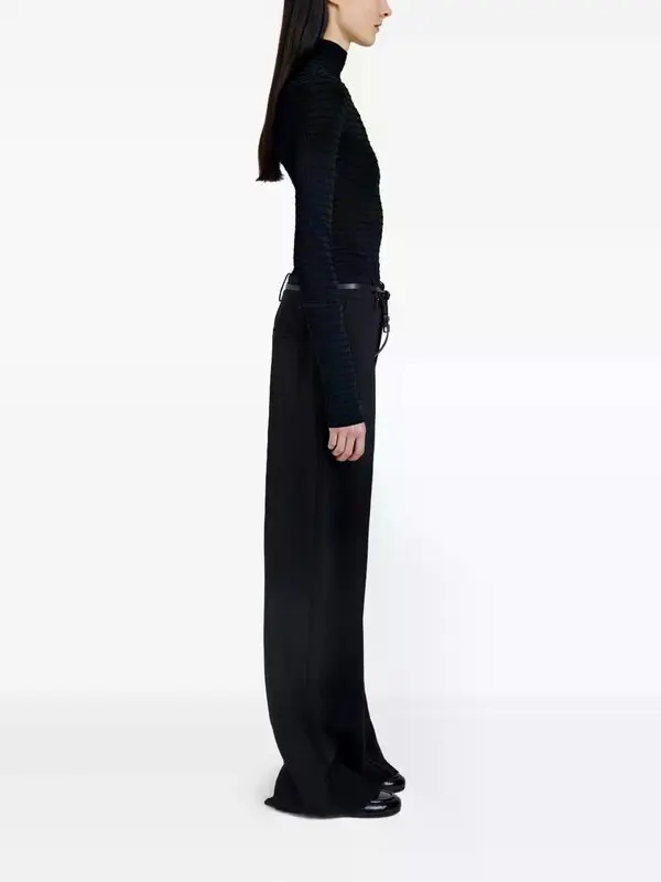 Proenza Schouler Didi Striped Velvet Top