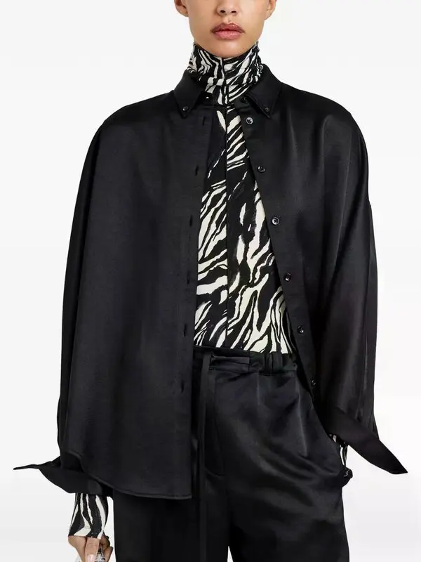 Proenza Schouler White Label Caroline Shirt - Black
