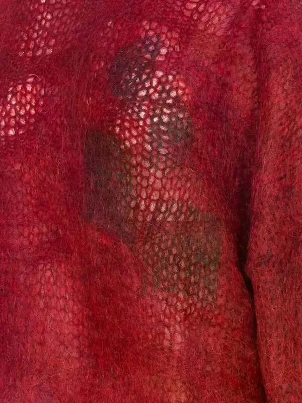 Isabel Marant Étoile Mirella Long-sleeved Sweater - Red