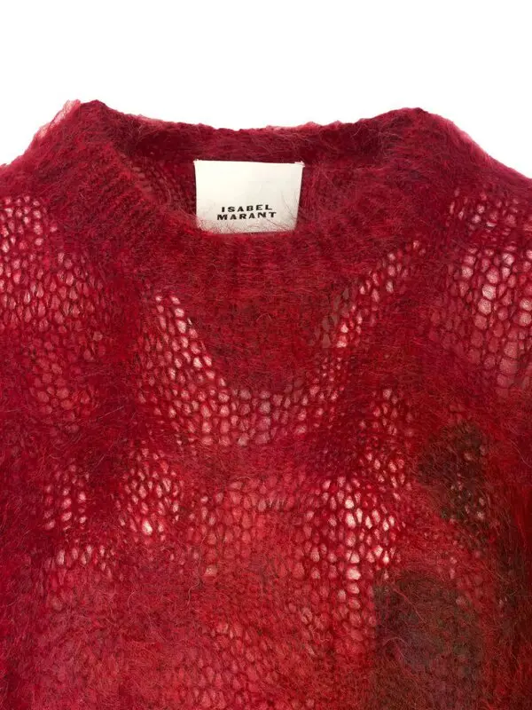 Isabel Marant Étoile Mirella Long-sleeved Sweater - Red