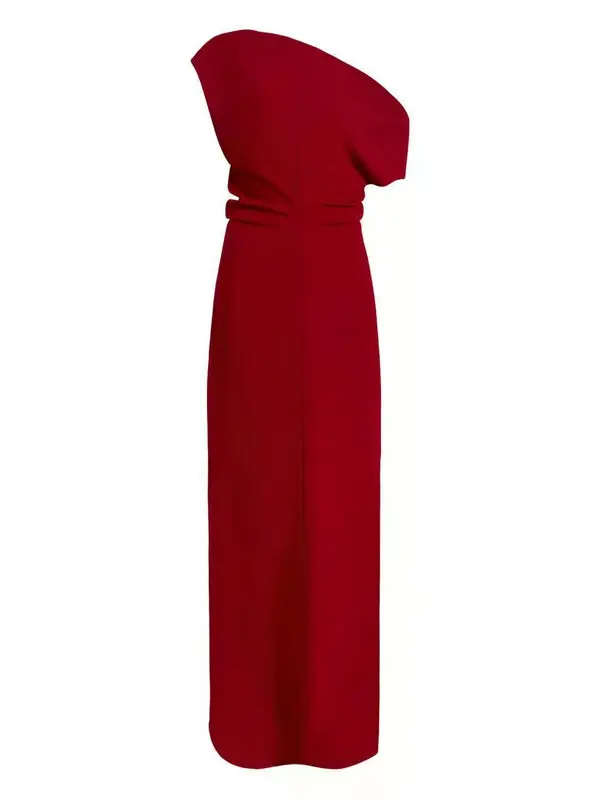 Proenza Schouler Rosina One-shoulder Gown - Red