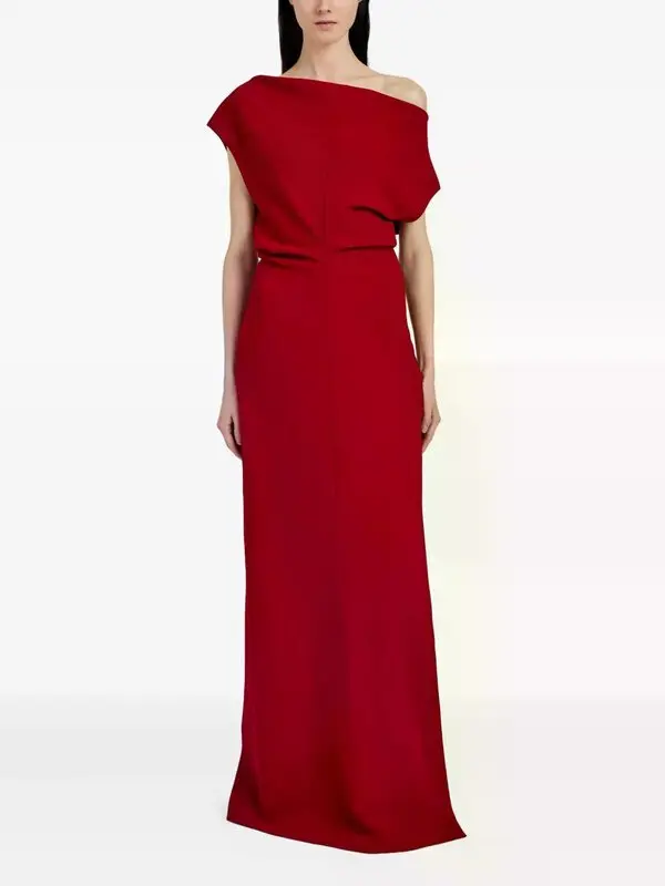Proenza Schouler Rosina One-shoulder Gown - Red