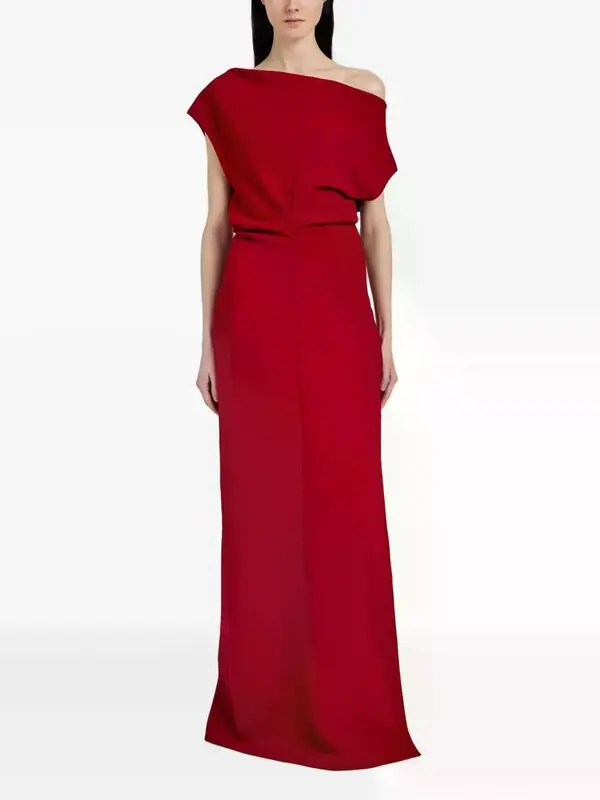 Proenza Schouler Rosina One-shoulder Gown - Red