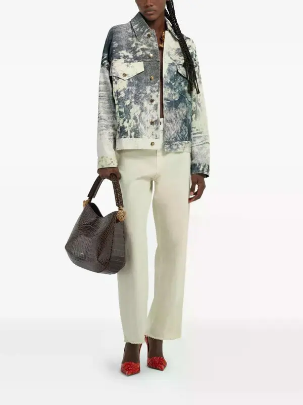 Roberto Cavalli Appaloosa Print Jacket