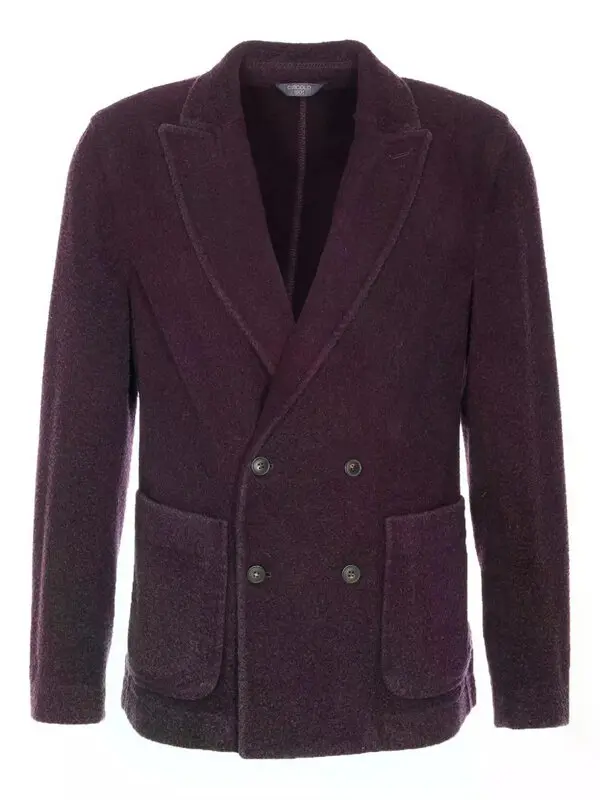 CIRCOLO 1901 Double-breasted Jacket - Purple