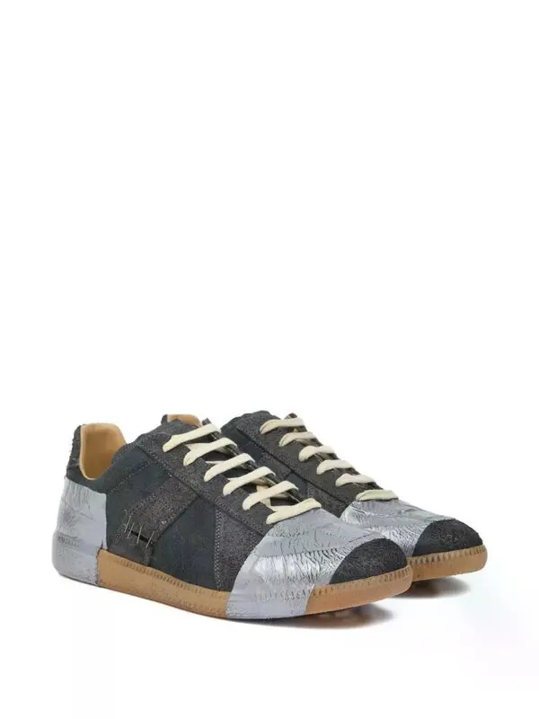 MAISON MARGIELA Replica Panelled Sneakers - Grey