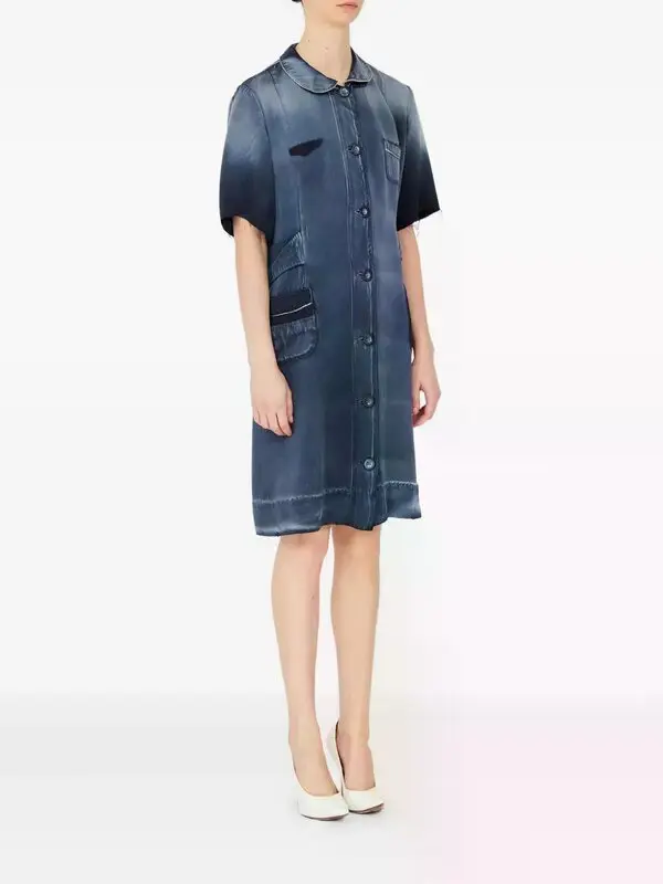 MAISON MARGIELA Button-fastening Midi Dress