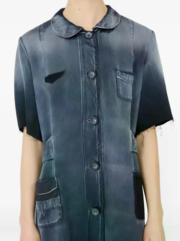 MAISON MARGIELA Button-fastening Midi Dress