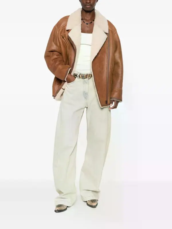 Isabel Marant Shearling Zip-front Jacket