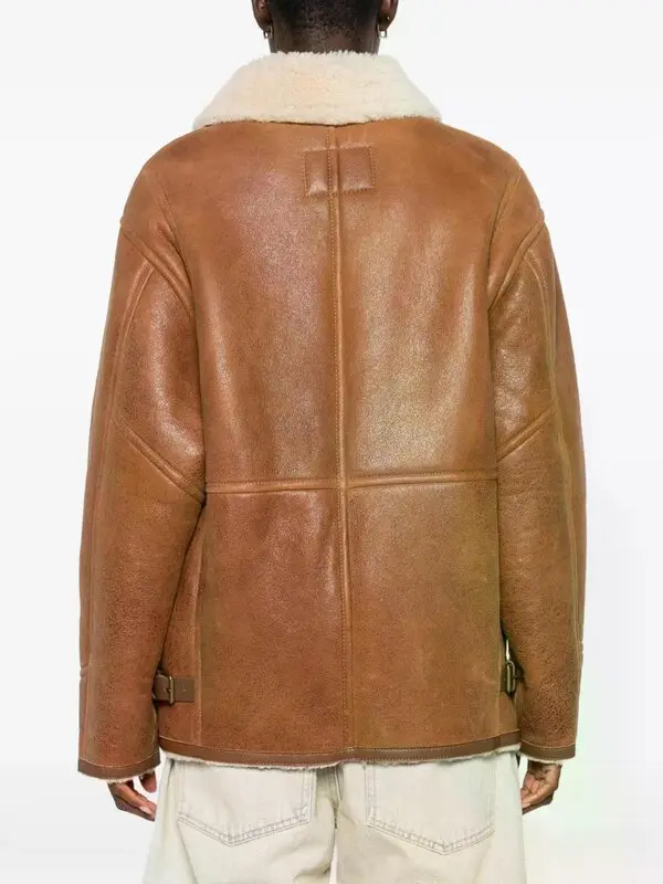 Isabel Marant Shearling Zip-front Jacket