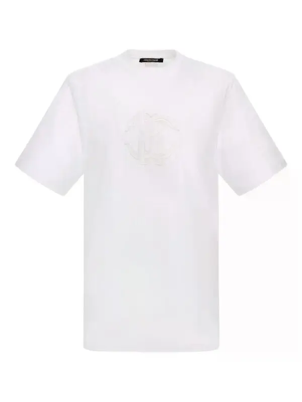 Roberto Cavalli Logo Cottont-shirt
