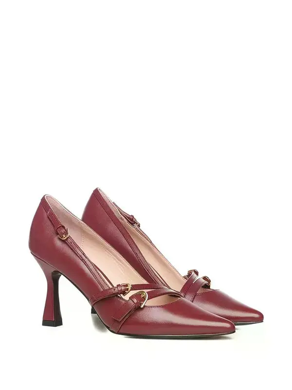 COCCINELLE 85mm Fernanda Buckle Strap Pumps
