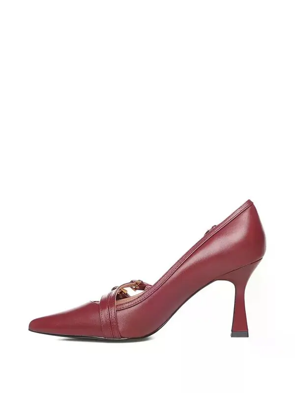 COCCINELLE 85mm Fernanda Buckle Strap Pumps