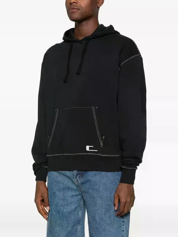 CARRER Contrast-stitching Hoodie