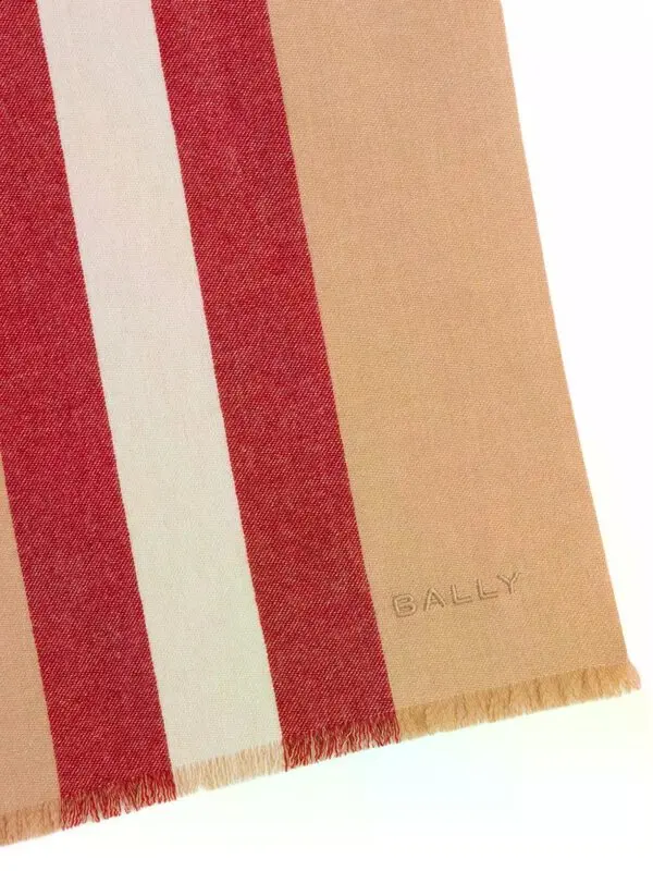 Bally Ribbon Wool Scarf