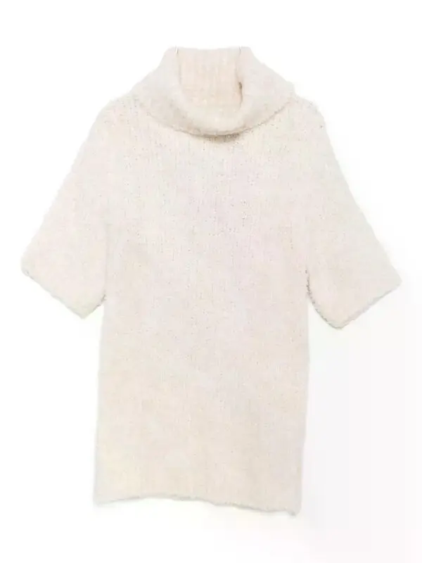 Dixie Roll-neck Knitted Top