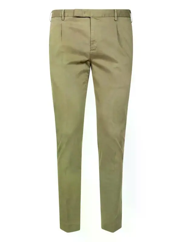 PT TORINO Pleated Dieci Trousers - Neutrals