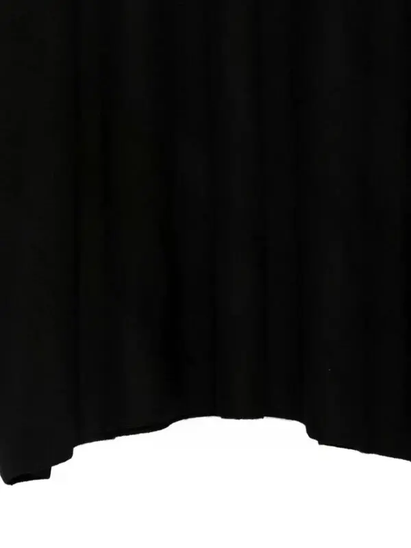 GRAN SASSO Knitted Midi Skirt - Black