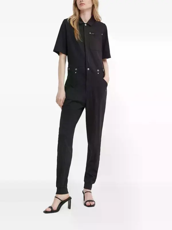 G-star Raw Buttoned Short-sleeve Jumpsuit