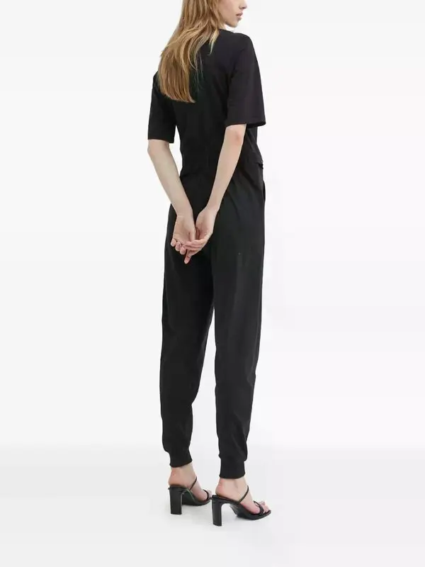 G-star Raw Buttoned Short-sleeve Jumpsuit