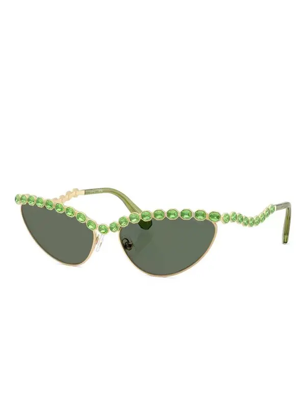 SWAROVSKI Embellished Cat-eye Sunglasses