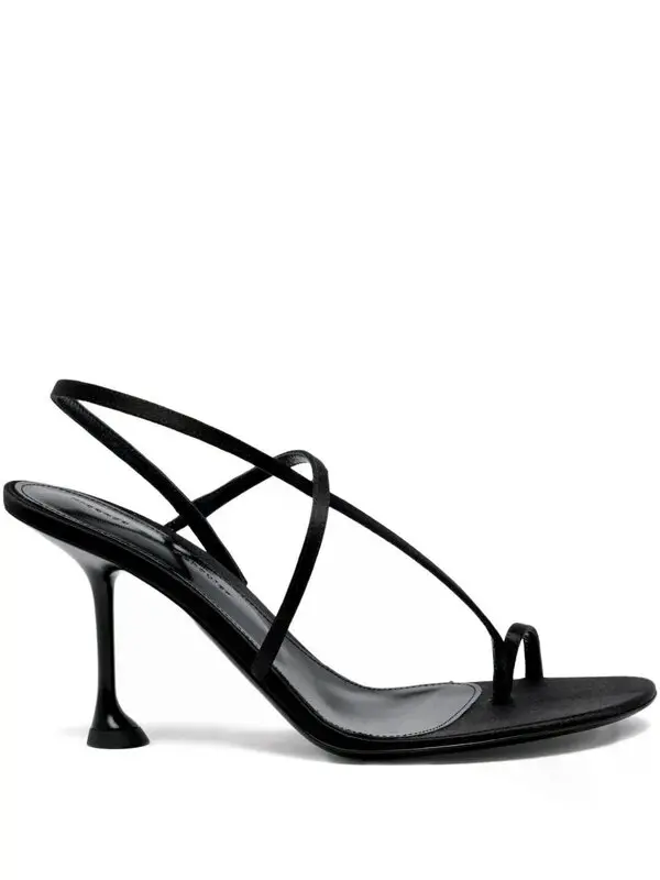 Proenza Schouler Tee Slingback Sandals - Black