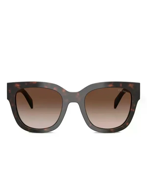 Prada Butterfly-frame Sunglasses - Green