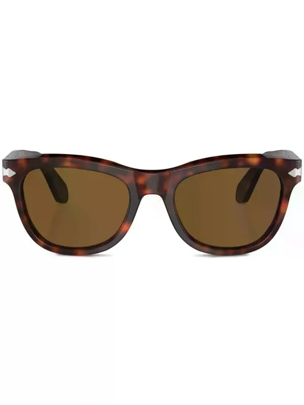 Persol Square-frame Sunglasses - Brown