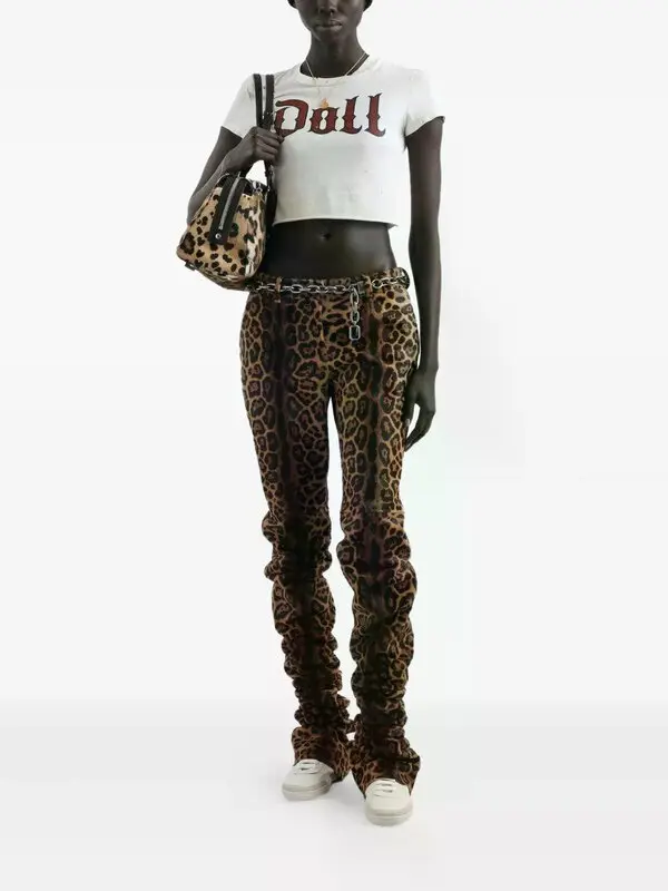 Dolce & Gabbana Leopard-print Trousers