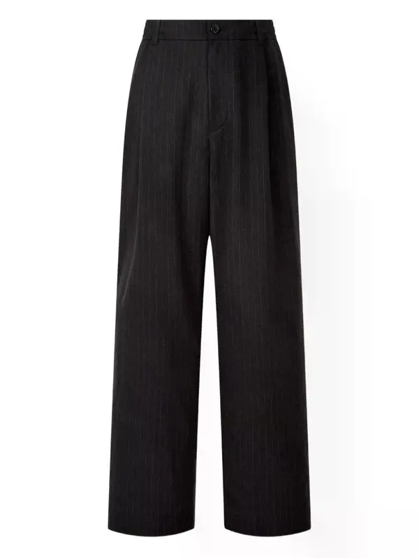 STUDIO TOMBOY Striped Wide Leg Trousers
