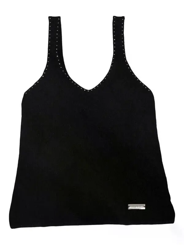 IZAAK AZANEI V-neck Tank Top