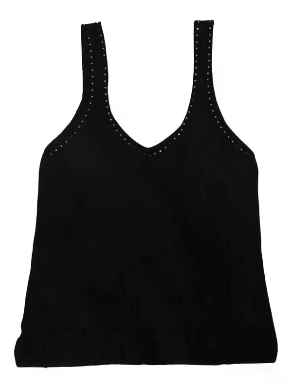 IZAAK AZANEI V-neck Tank Top
