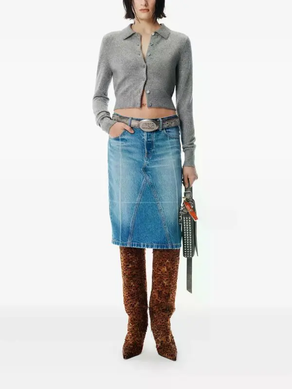 Alexander Wang Buttoned Cardigan - Grey