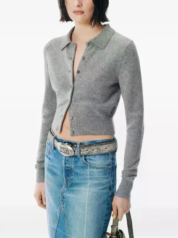 Alexander Wang Buttoned Cardigan - Grey