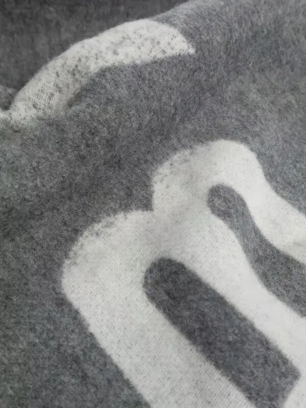 Bally Logo Fringed Scarf