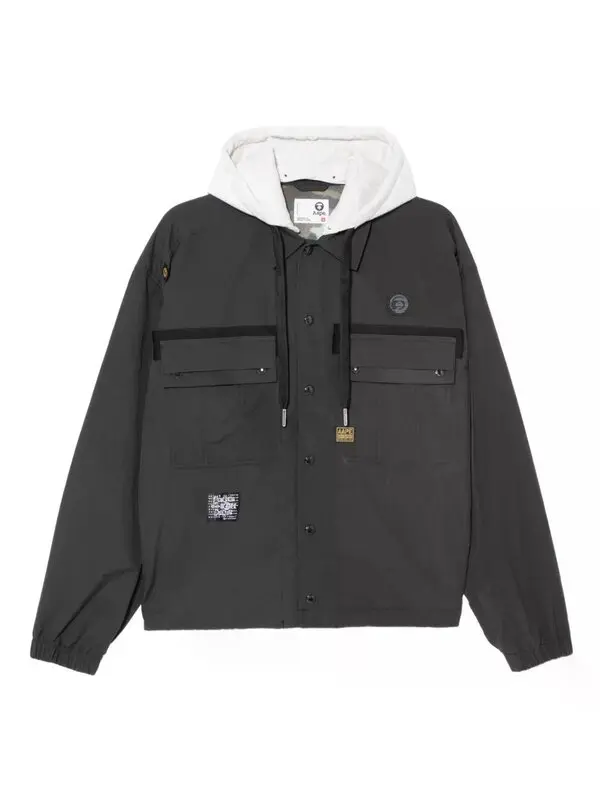 AAPE BY *A BATHING APE Logo-patched Jacket