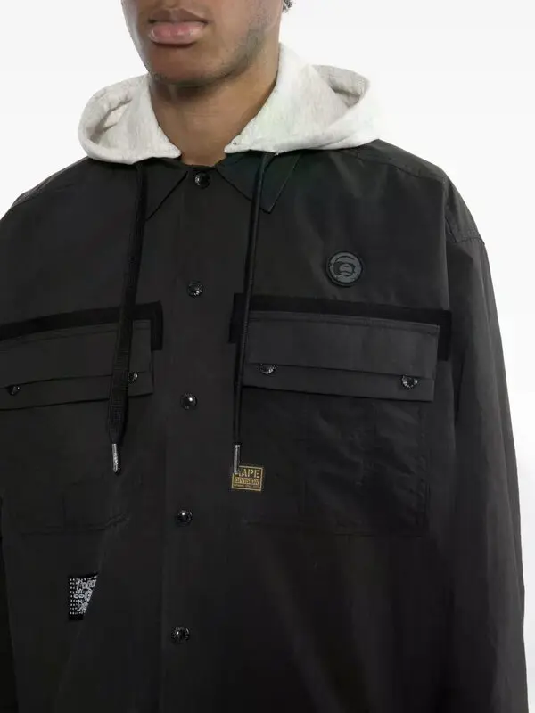 AAPE BY *A BATHING APE Logo-patched Jacket