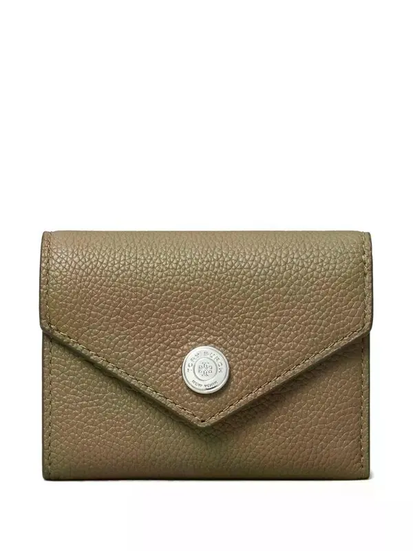Tory Burch Pebble Envelope Small Wallet - Brown