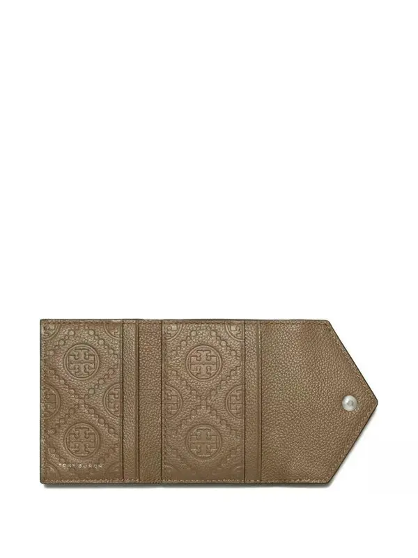 Tory Burch Pebble Envelope Small Wallet - Brown