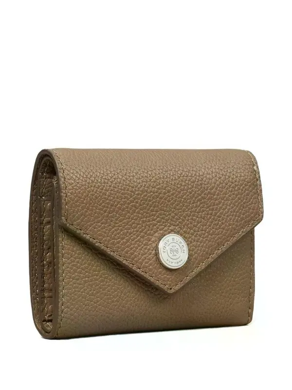 Tory Burch Pebble Envelope Small Wallet - Brown