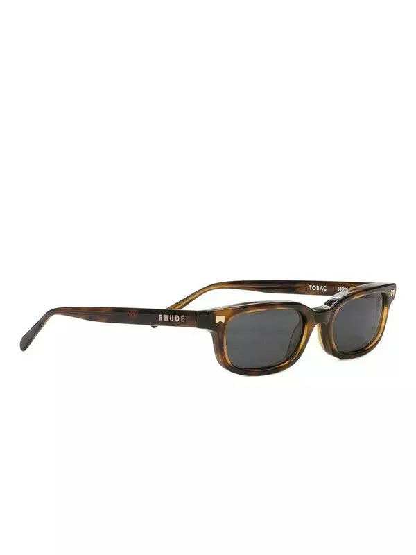 Rhude Rectangle Frame Sunglasses