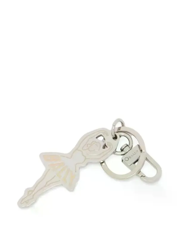 Bally Rina Ballerina Keychain - Silver