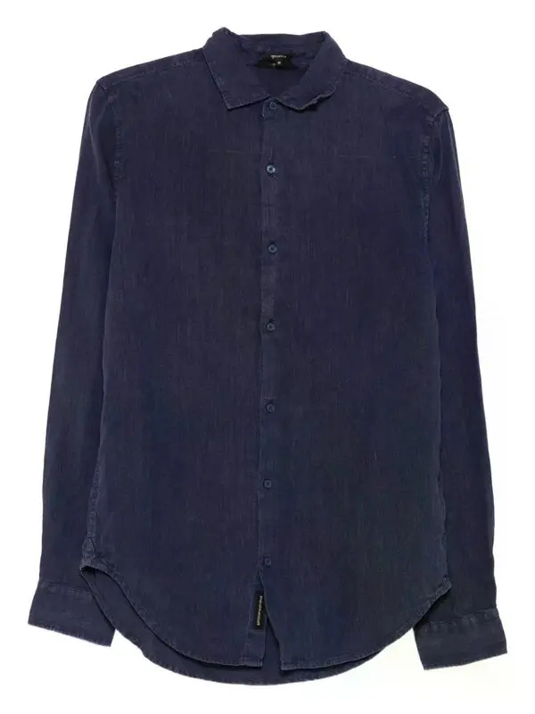 Superdry Linen Shirt - Blue