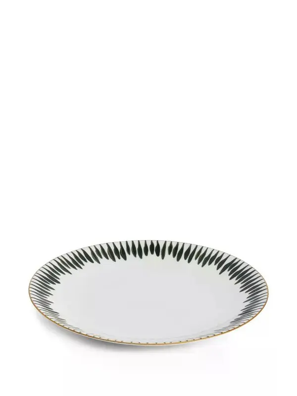 MARIE DAAGE Allée De Cyprès Dinner Plate - White