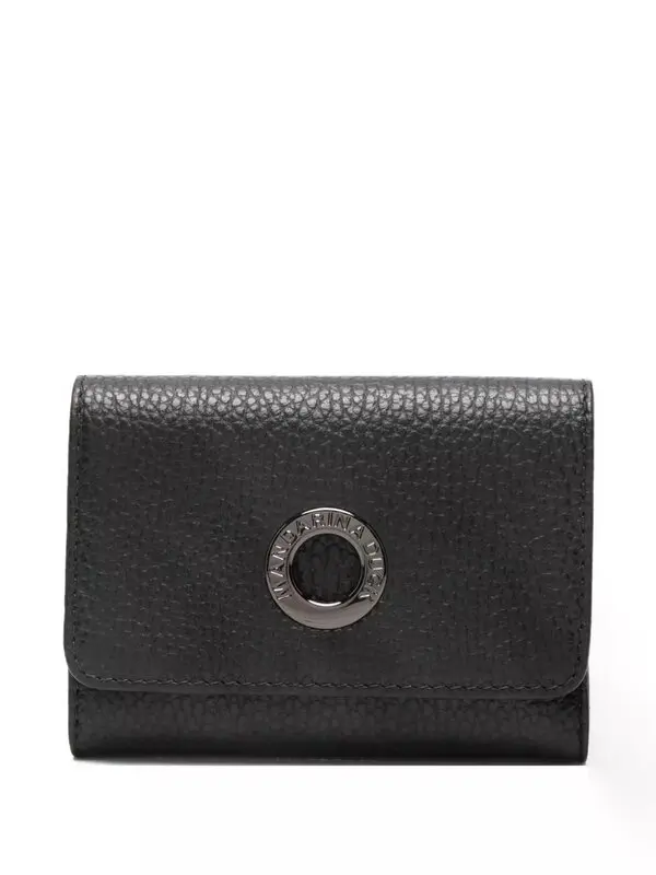 MANDARINA DUCK Logo-plaque Wallet - Black