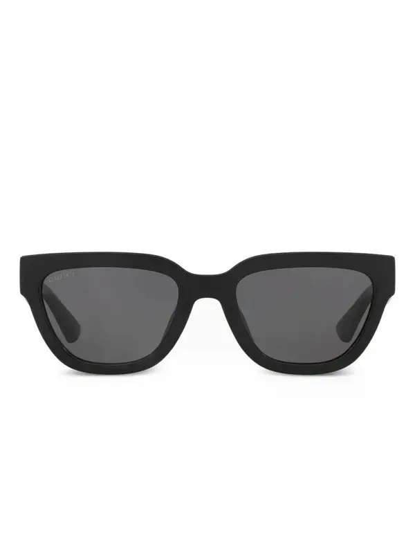Gucci Square-frame Sunglasses - Black