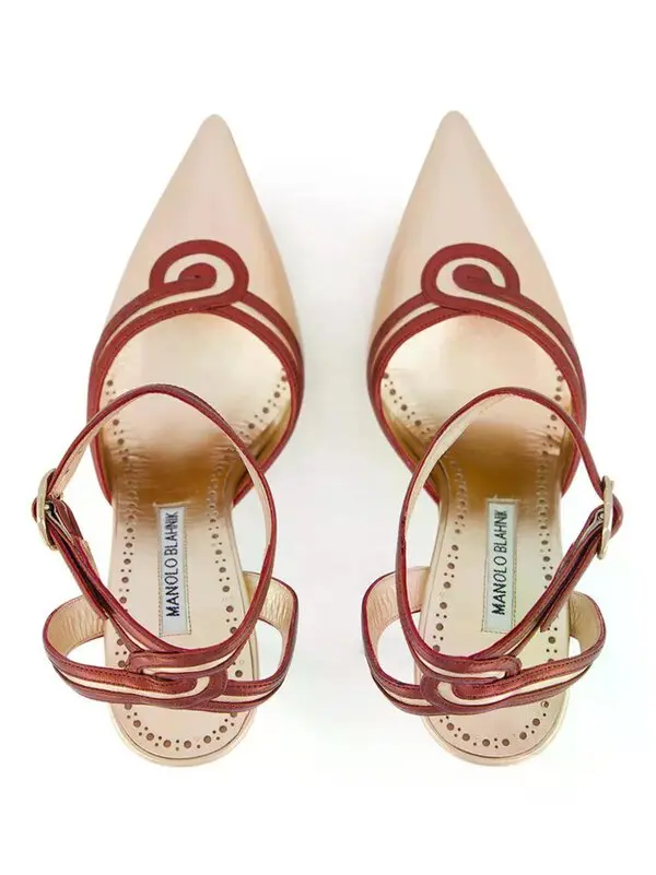 Manolo Blahnik 105mm Chonga Pumps