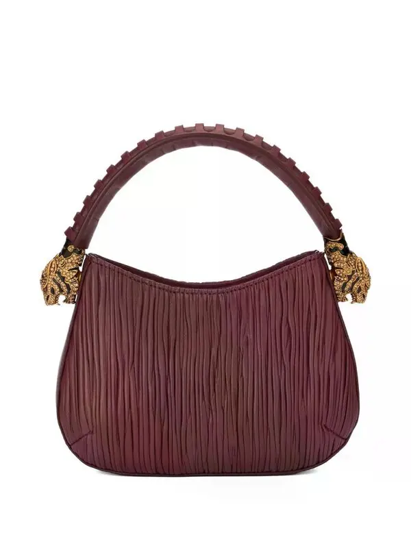 Roberto Cavalli Leather Tote Bag - Red