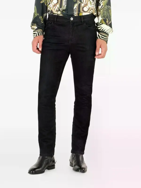 Roberto Cavalli Logo-detail Jeans